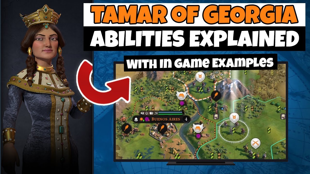 Tamar of Georgia Abilities Explained in Civ 6 - YouTube