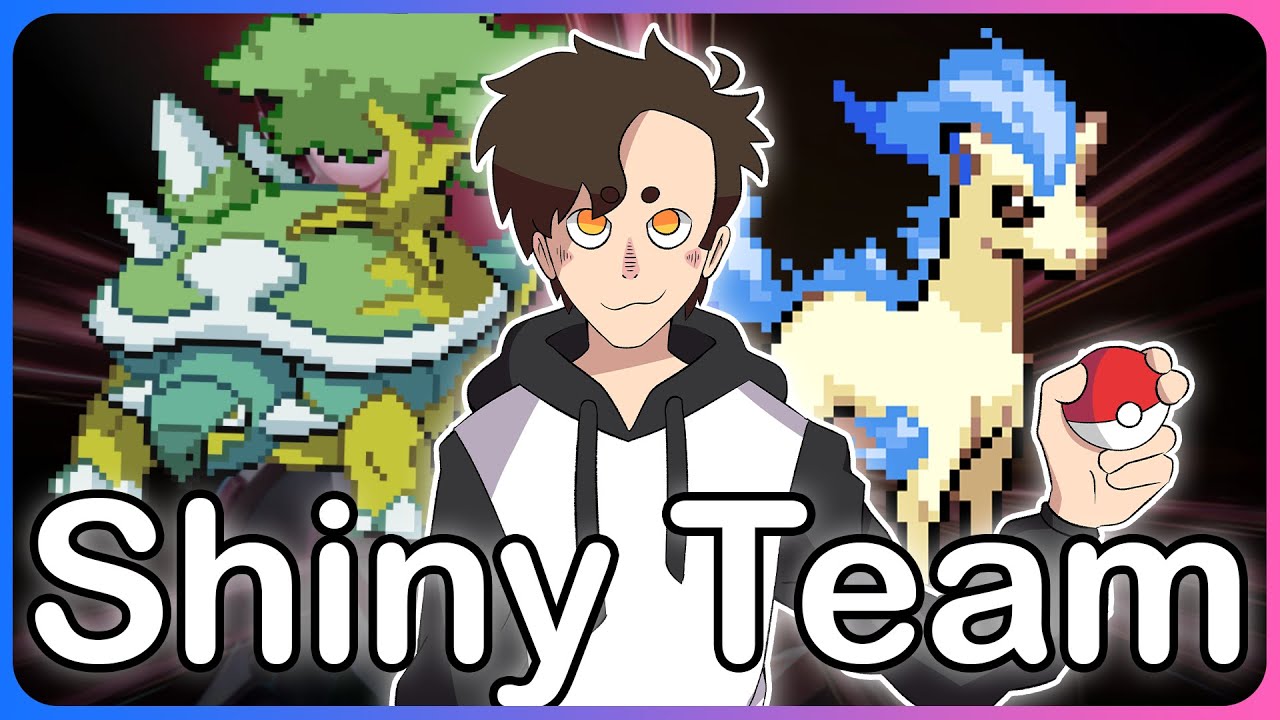 Playing Pokemon Pearl With an Entire Shiny Team - YouTube