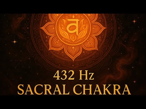 432 hz sacral chakra healing | Awaken creativity and emotional flow ️🌌 ...