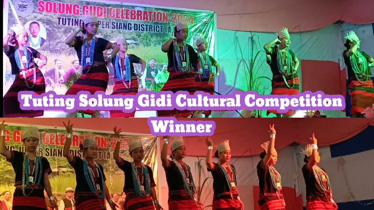 Tuting Solung Gidi Cultural Competition winner//Ane aji ke//At Nino ...