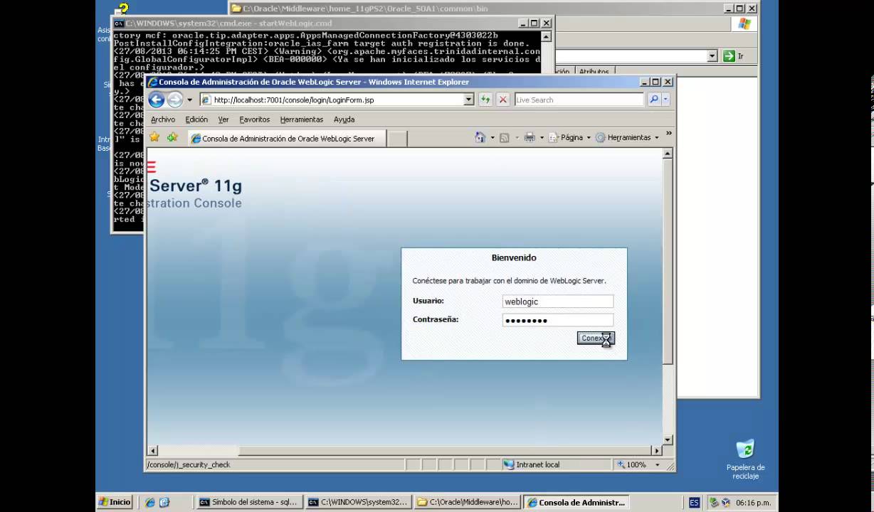 Tutorial Instalacion Oracle SOA Suite en Windows Server 2003 - YouTube