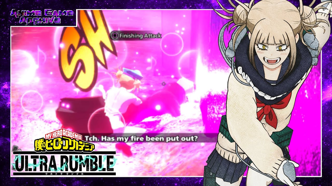 Himiko Toga Gameplay | My Hero Academia: Ultra Rumble (Open Beta) - YouTube