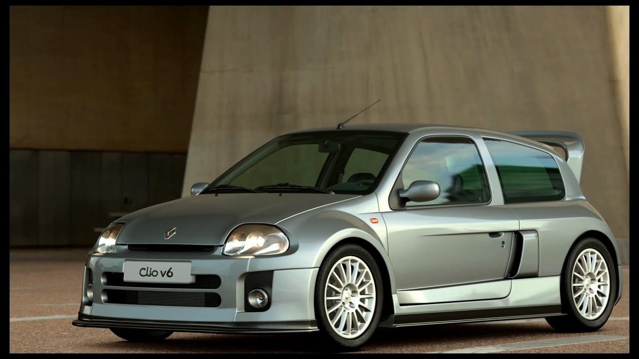 Renault Clio V6 24V - YouTube