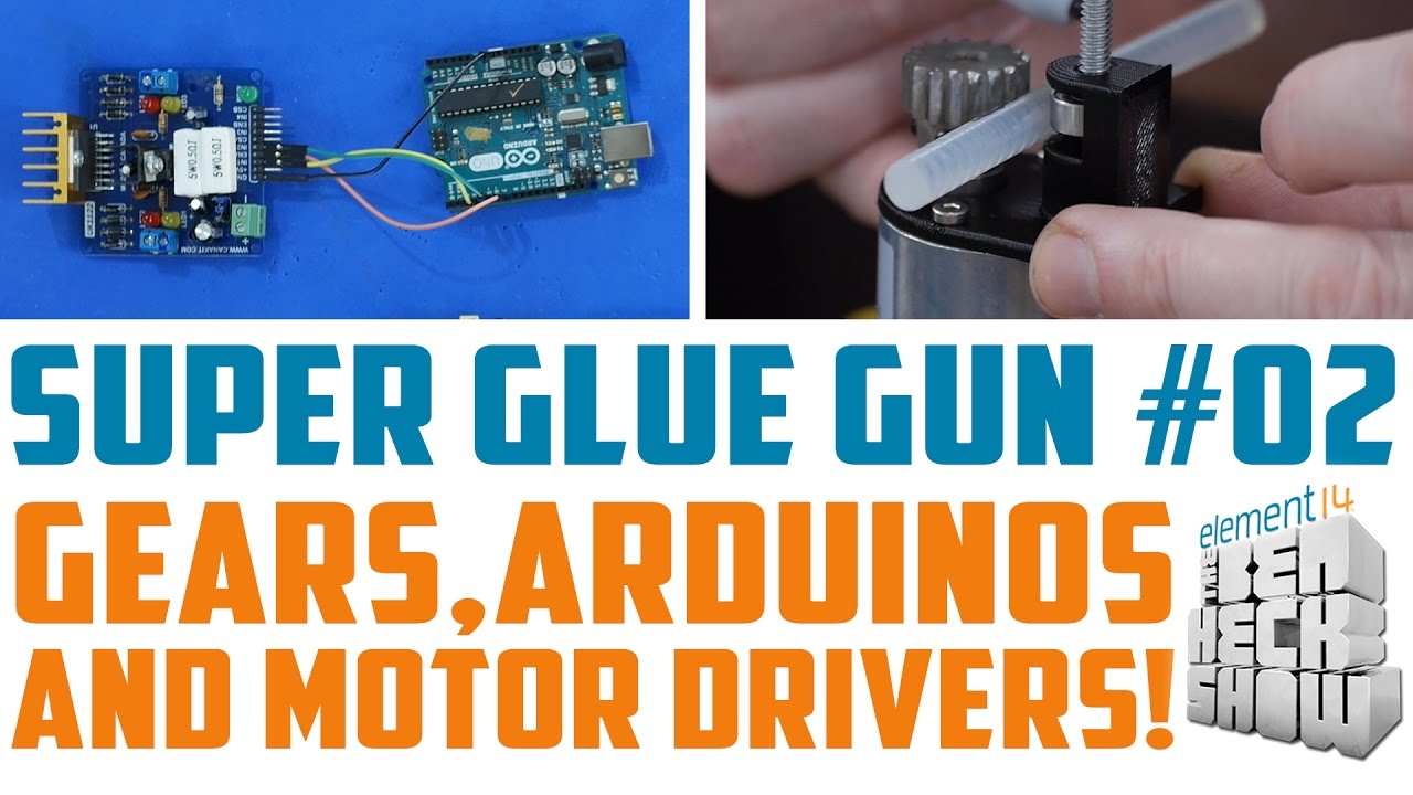 Super Glue Gun 02: Extruder Motor - YouTube