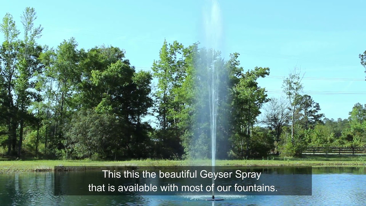 Geyser Spray - YouTube