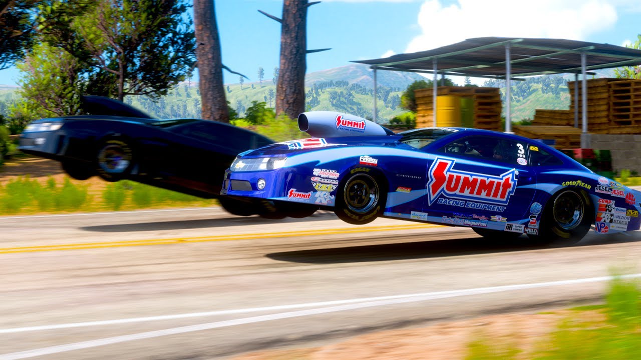 1806 TWIN TURBO PRO STOCK CAMARO VS 1803 SUPERCHARGED PRO STOCK CAMARO ...