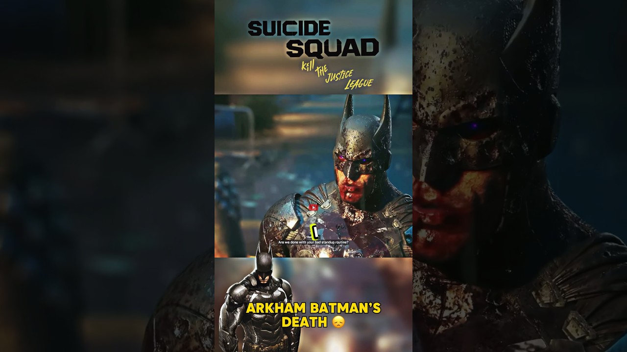 SUICIDE SQUAD KILL THE JUSTICE LEAGUE | ARKHAM BATMAN’S DEATH #batman