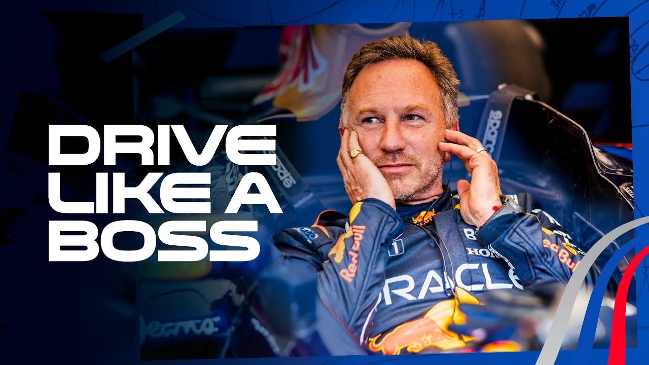 Christian Drives A Red Bull Racing F1 Car For The First Time! - YouTube