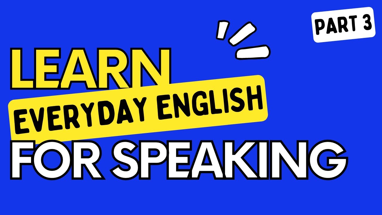 Learn Everyday English For Speaking - Daily Use English Sentences ...