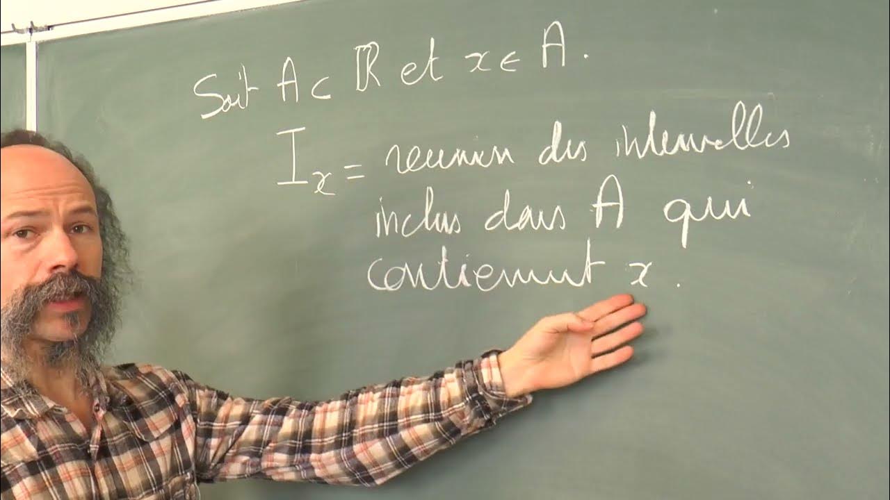 C5 : Les composantes connexes des parties de R (Topologie) - YouTube
