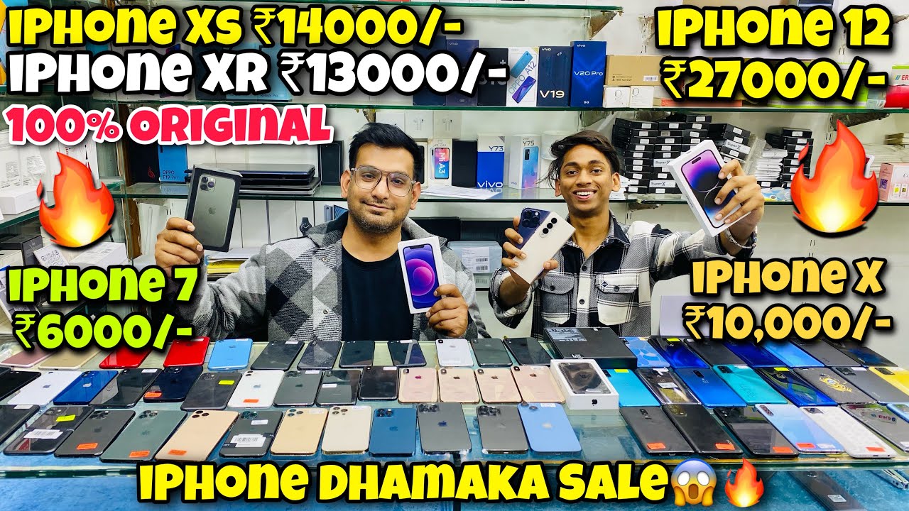 Second Hand iPhone | Second Hand Mobile In Delhi | iPhone Xs ₹14000, iPhone X ₹10000, iPhone 7 ...