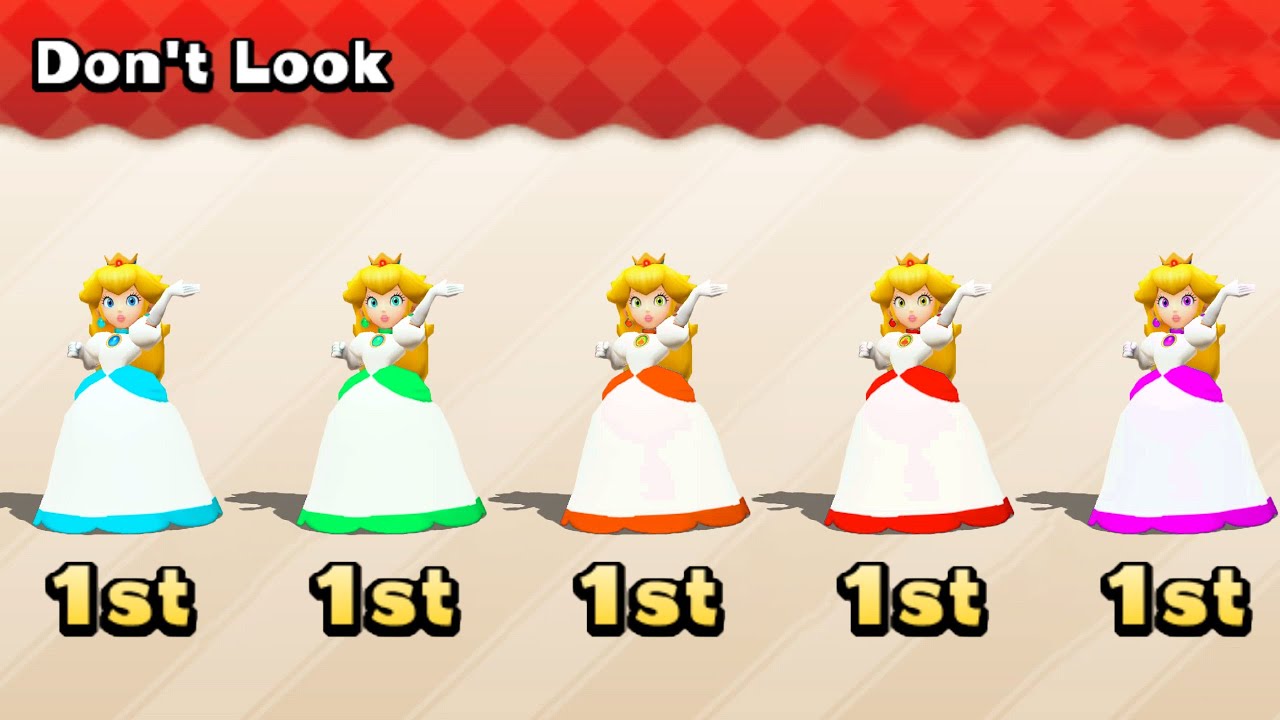 Mario Party The Top 100 - Ice Peach Get 1st By Doing Absolutely ...