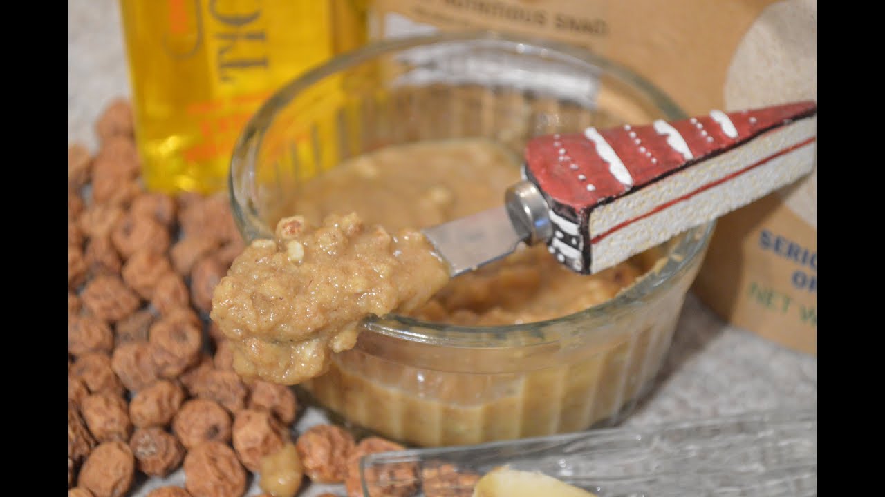 30-Second Nut-Free Tiger Nuts Butter (Smooth or Chunky!) | Cooking with ...