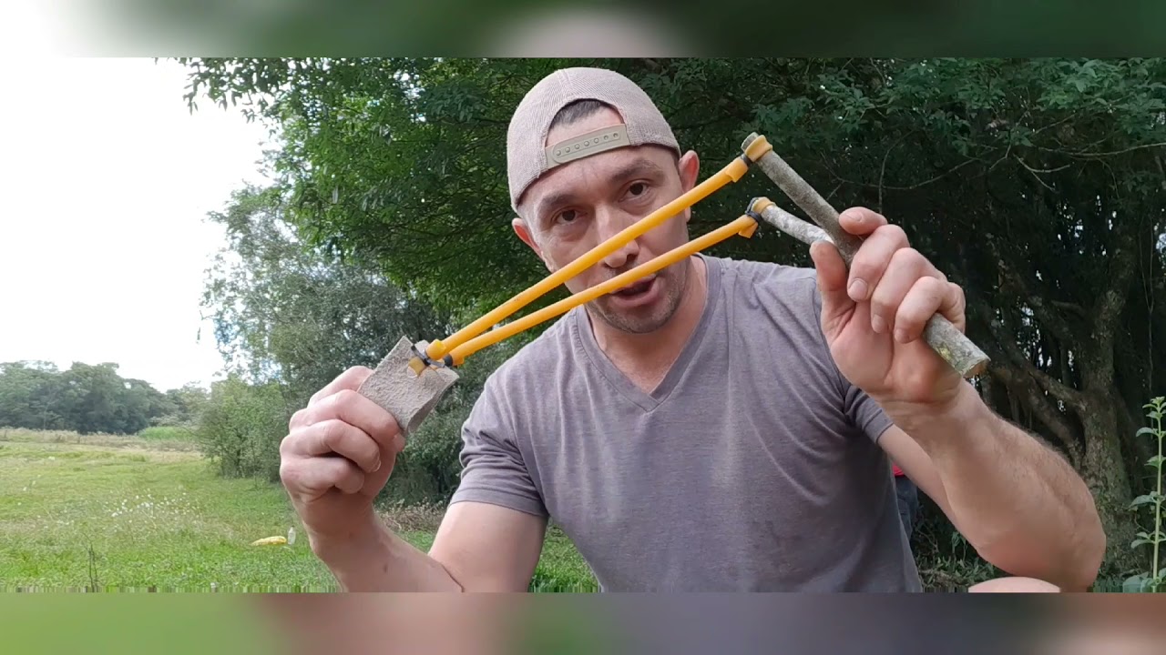 Como fazer estilingue - YouTube