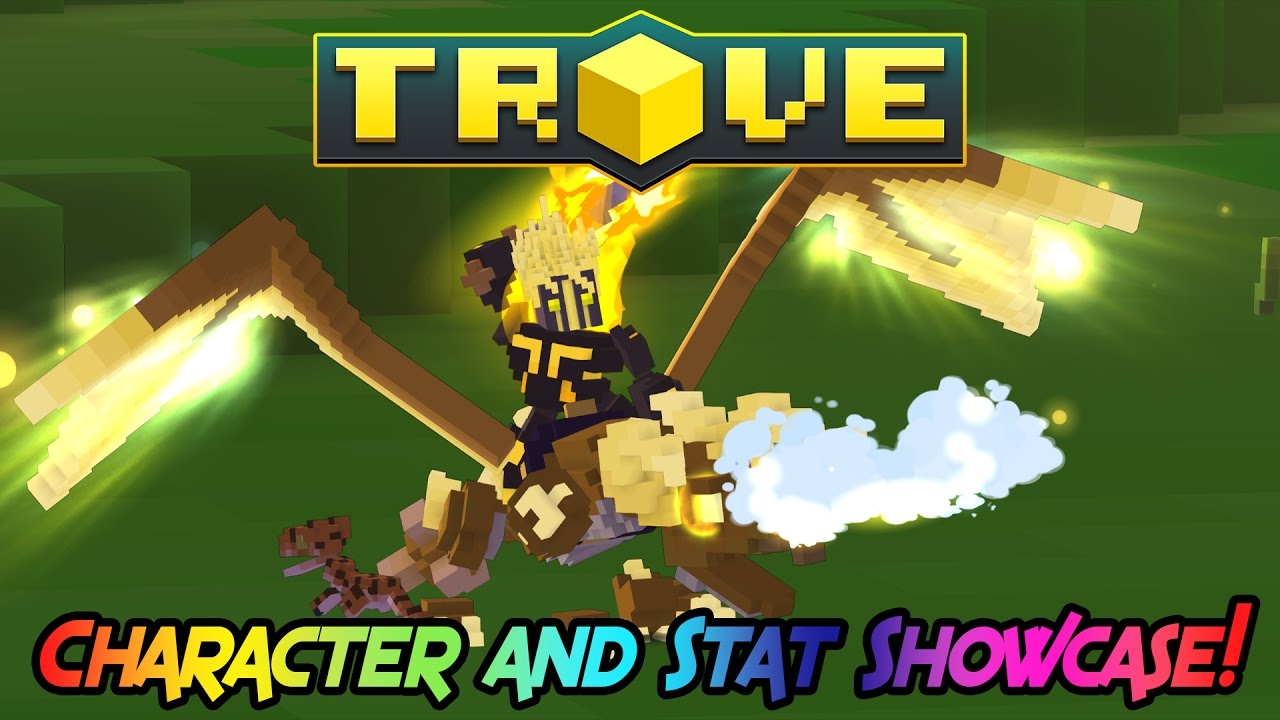 Trove - Character and Stat Showcase! - YouTube