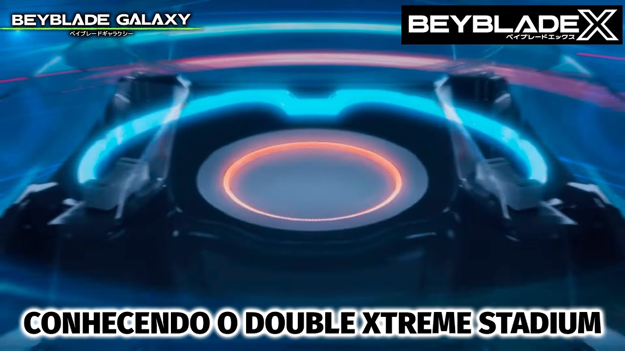 Conhecendo o DOUBLE XTREME STADIUM de Beyblade X - YouTube