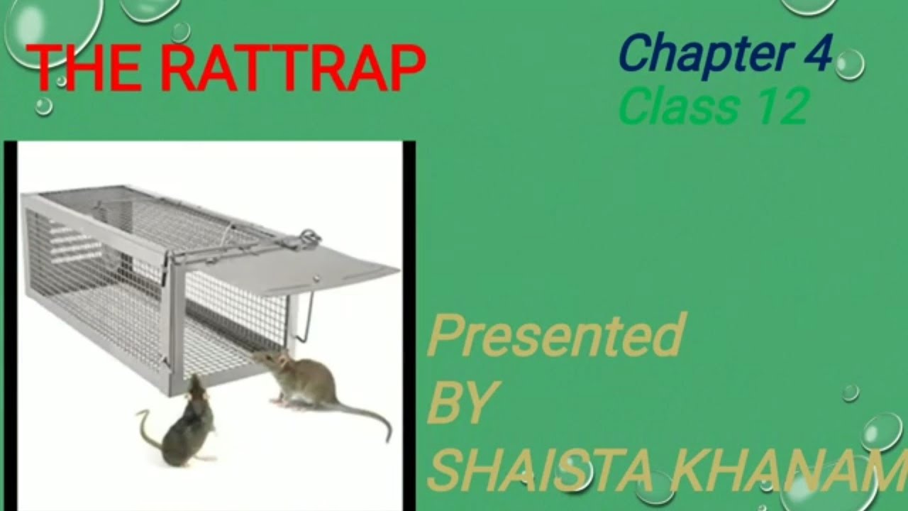 The Rattrap Class 12 chapter 4 Part 4 - YouTube