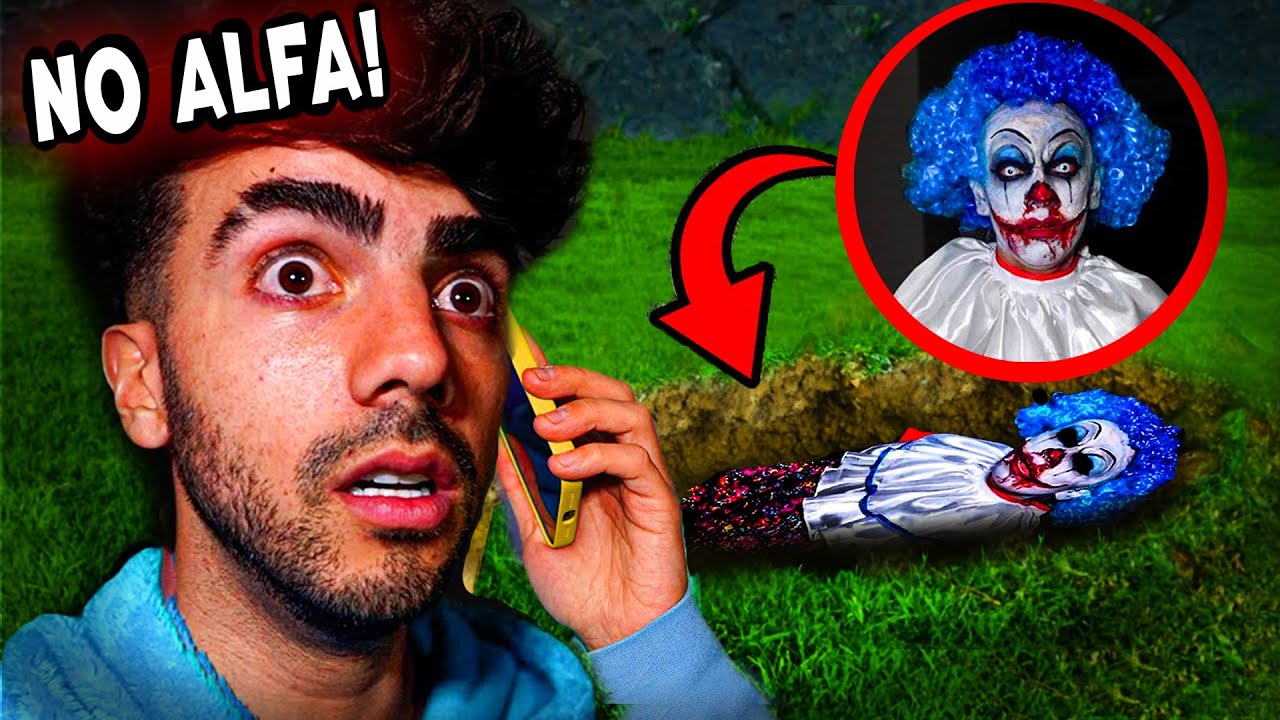 HABLO CON ALFA!!!... ALFA ENTERRÓ A LULI | FEDE VIGEVANI TERROR PAYASOS ...