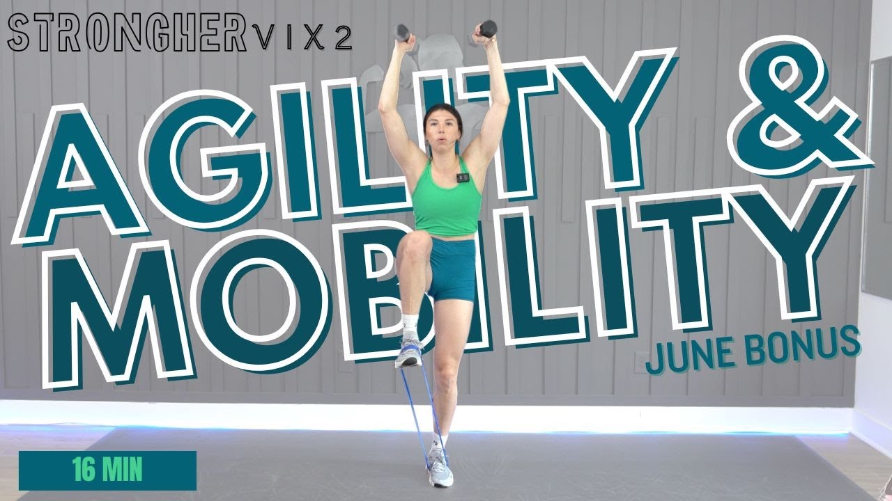 Agility & Mobility Workout - Light Weight Workout - Full Body - YouTube