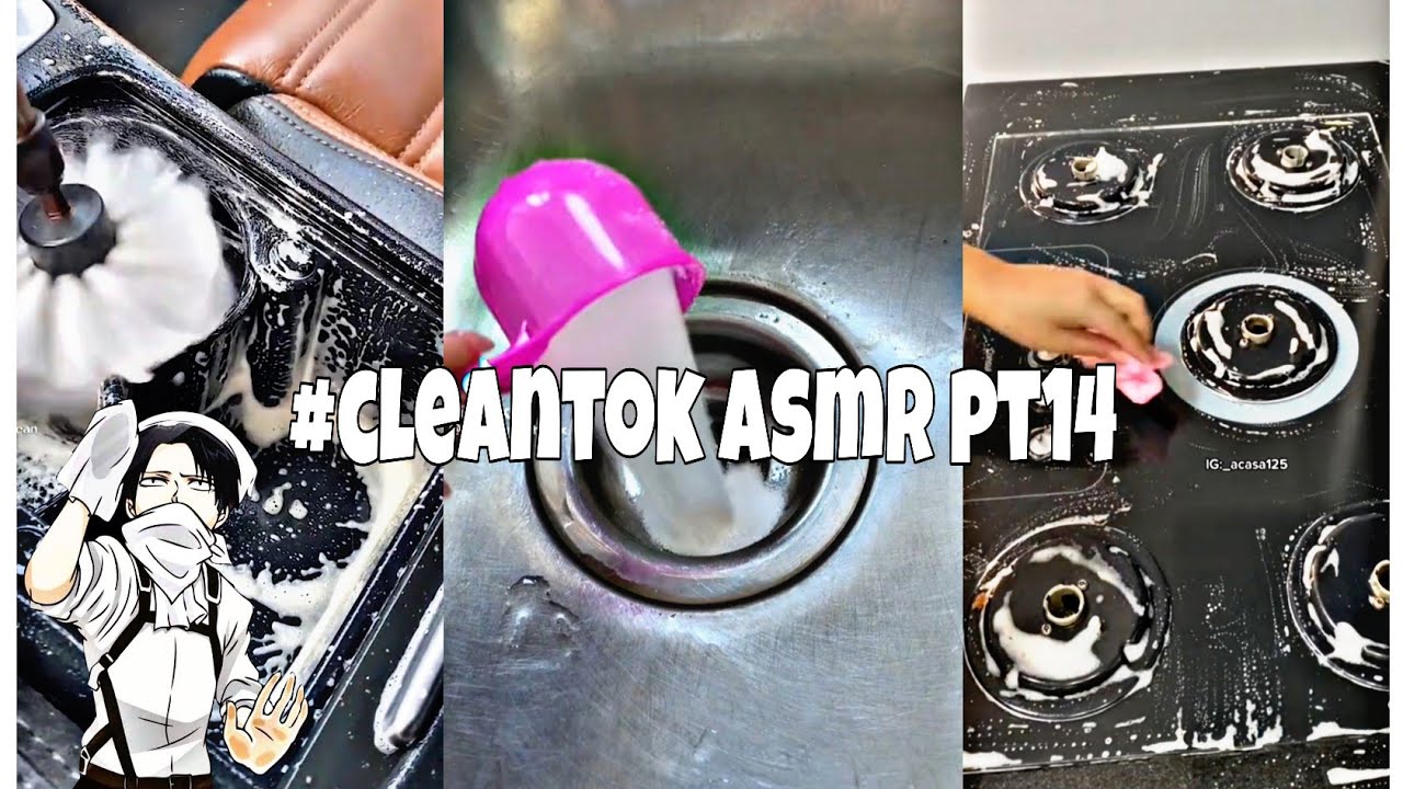 Cleaning Tiktok Compilation 14 Asmr Youtube