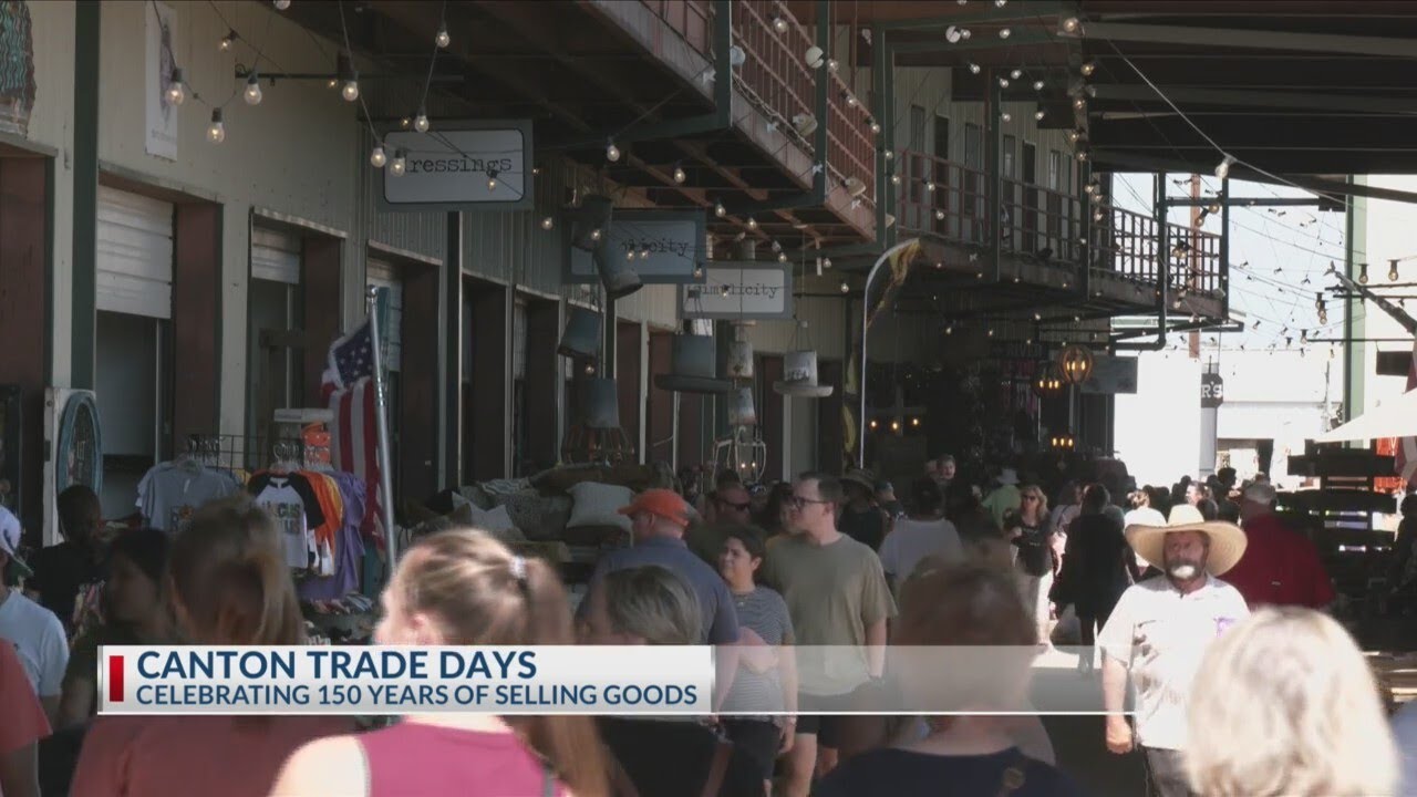 Canton First Monday Trade Days celebrates 150 years of history - YouTube