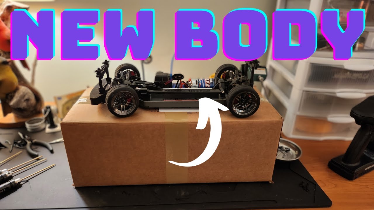 4-tec body and receiver install and test - YouTube