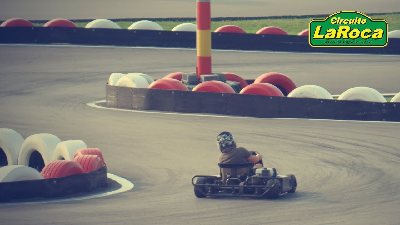 KARTING LA ROCA 2017 - SOME LAPS WITH DRIVEROLIVER 69 [HD] - YouTube