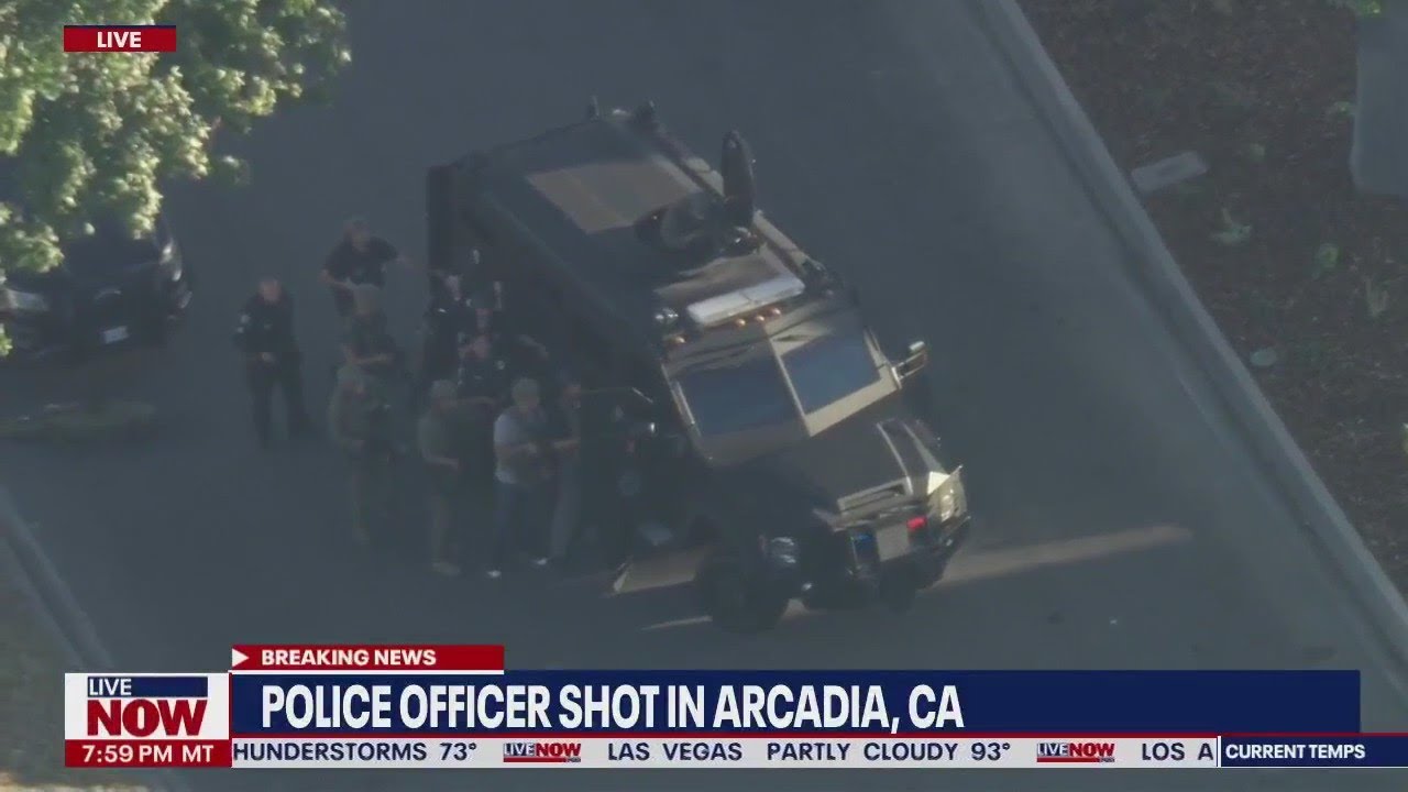 BREAKING: Police officer shot in Arcadia, suspect barricaded | LiveNOW ...