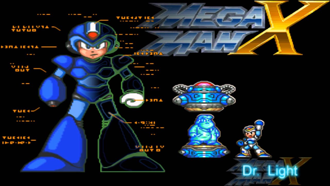 Mega Man X - Dr Light - YouTube