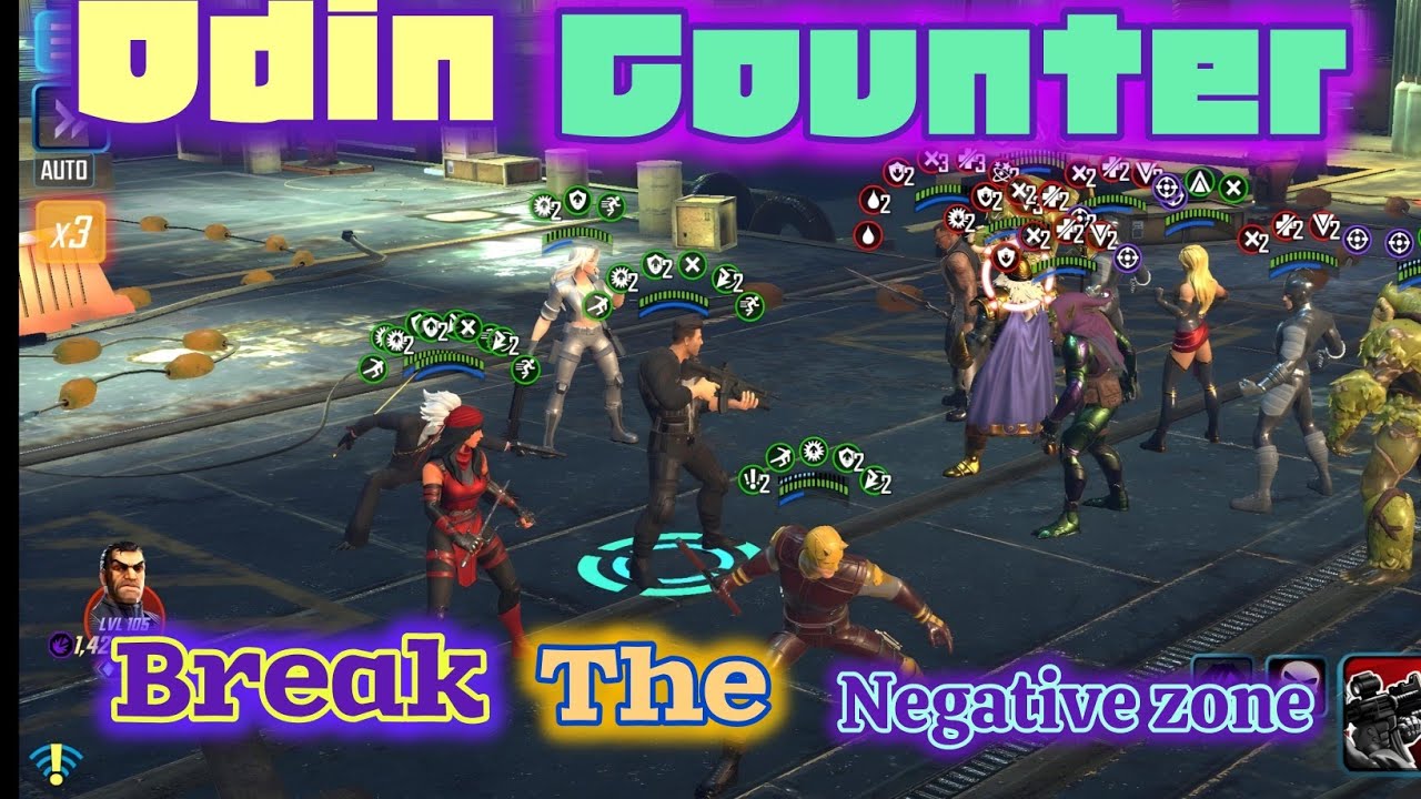 "Dominate Negative Zone! Odin Counter Strategy for Marvel Strike Force ...