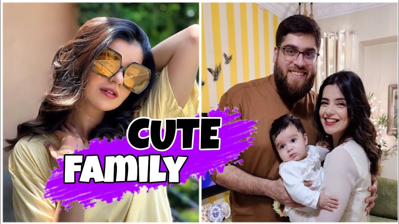 Srha Asghar family pics / Srha Asghar husband / Srha Asghar son / Srha ...