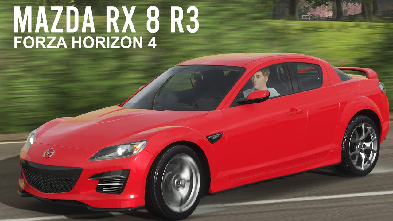 MAZDA RX 8 R3 TEST DRIVE -FORZA HORIZON 4 - YouTube