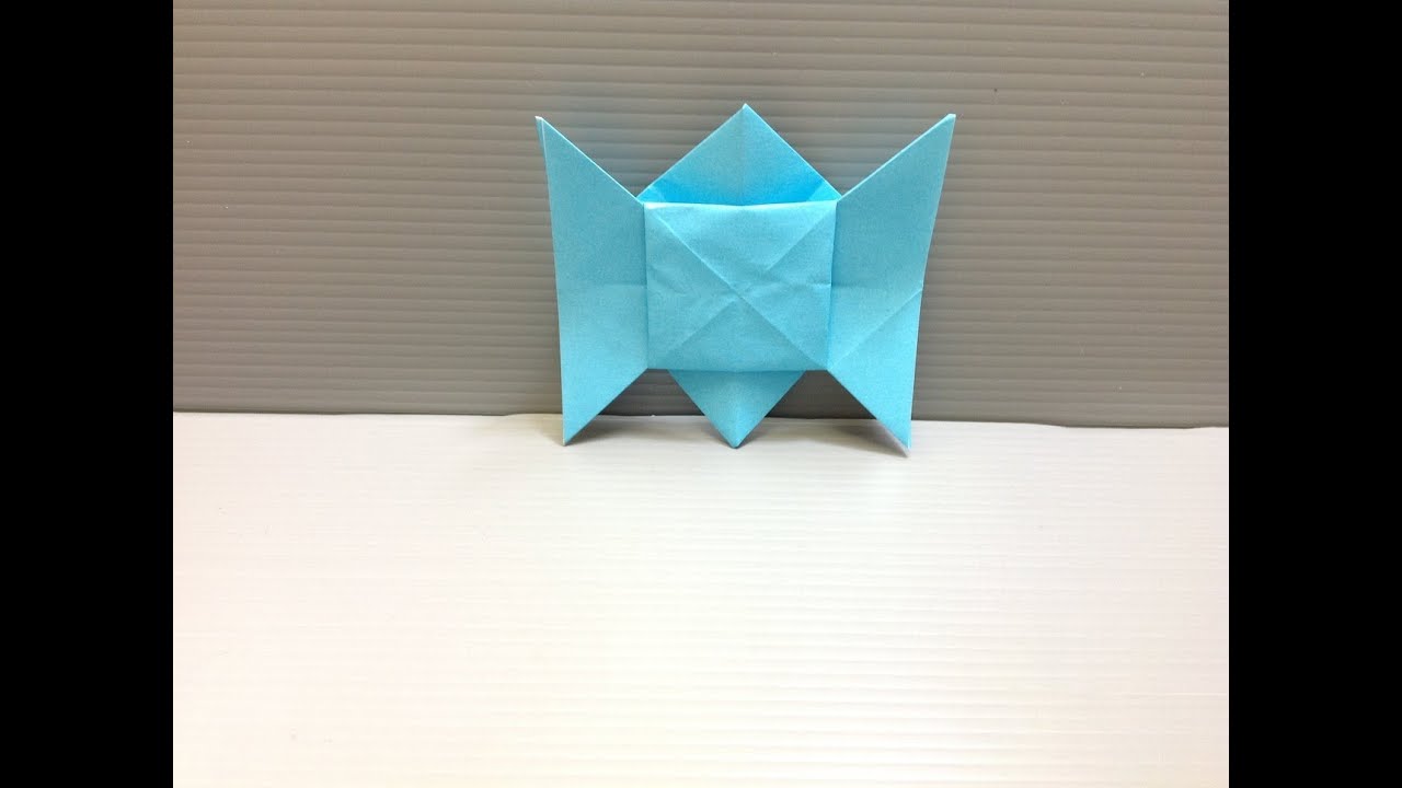 Daily Origami: 067 - Lover's Knot - YouTube