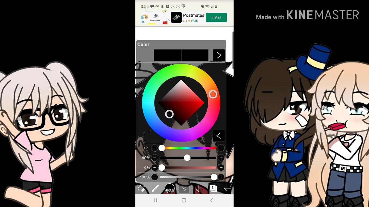 Speed edit | Shy guys mini series | gacha life - YouTube