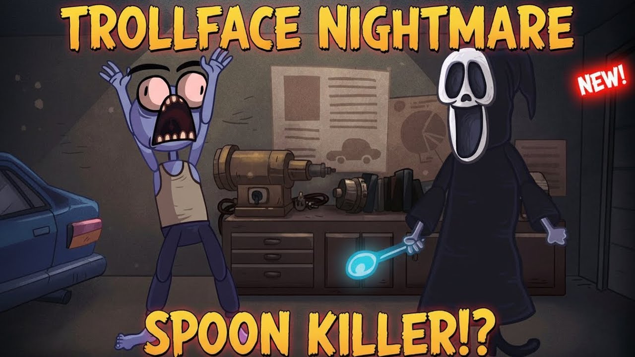 Troll Face Quest HORROR 1-3: The FUNNIEST Way to Get JUMP SCARED (Full ...