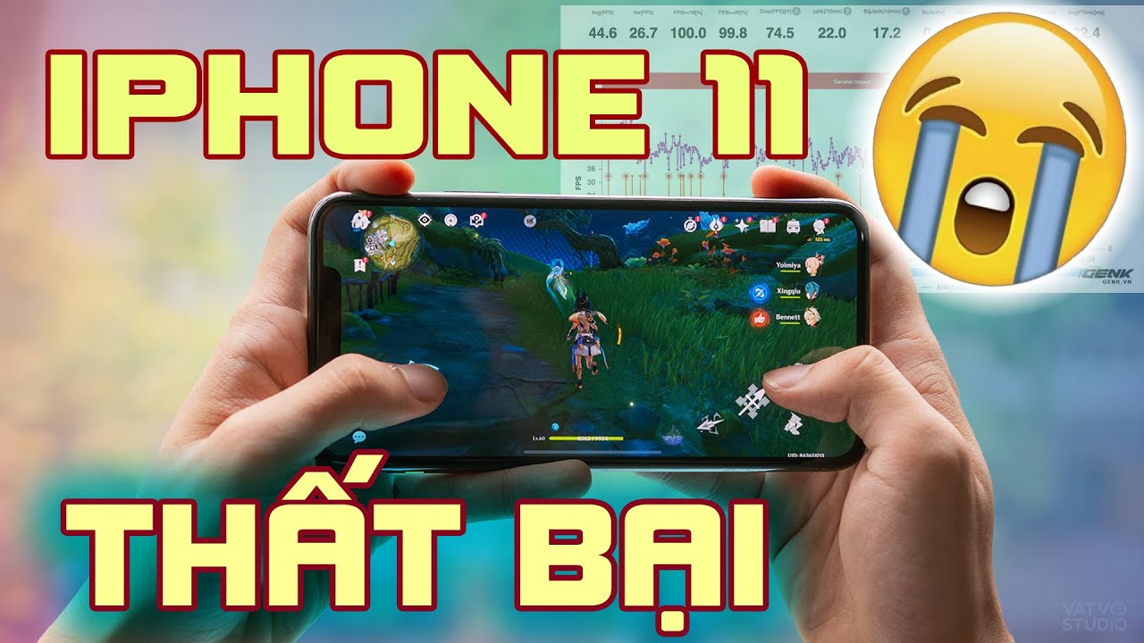 Test game IPHONE 11, IOS 18 - Game nhẹ rất ngon Nhưng Game nặng thì ...