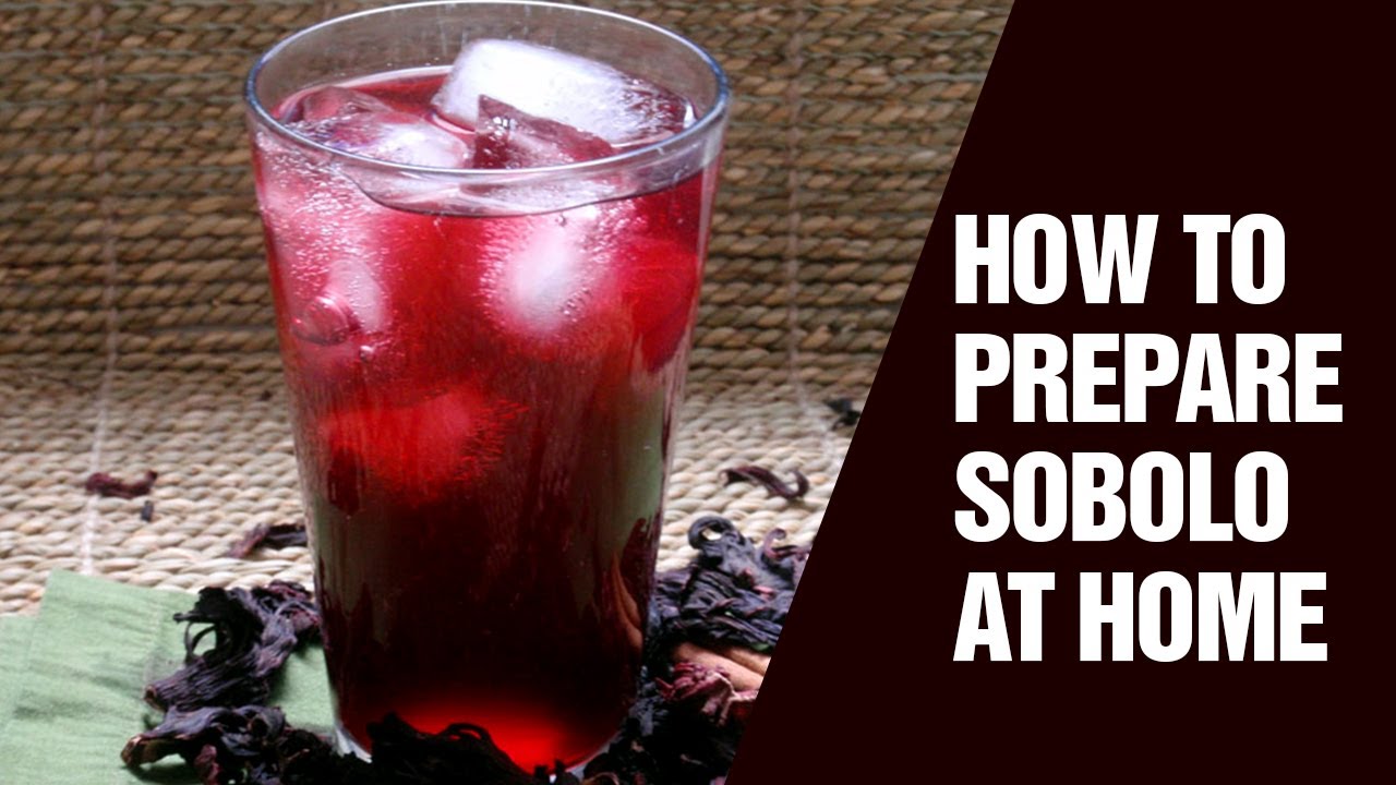 How To Make GHANA SOBOLO | Hibiscus tea | Zobo | Bissap Recipe Step by ...