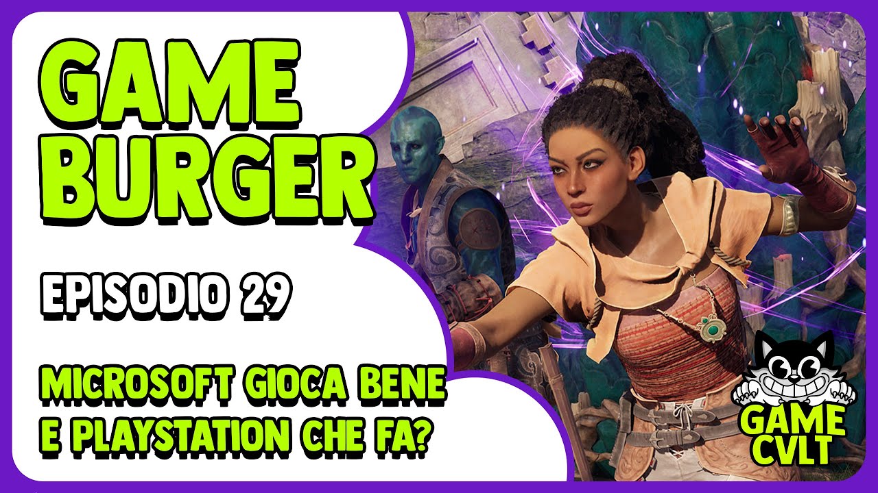 GAME BURGER EP. 29 | Microsoft riprende terreno, perché PLAYSTATION non ...