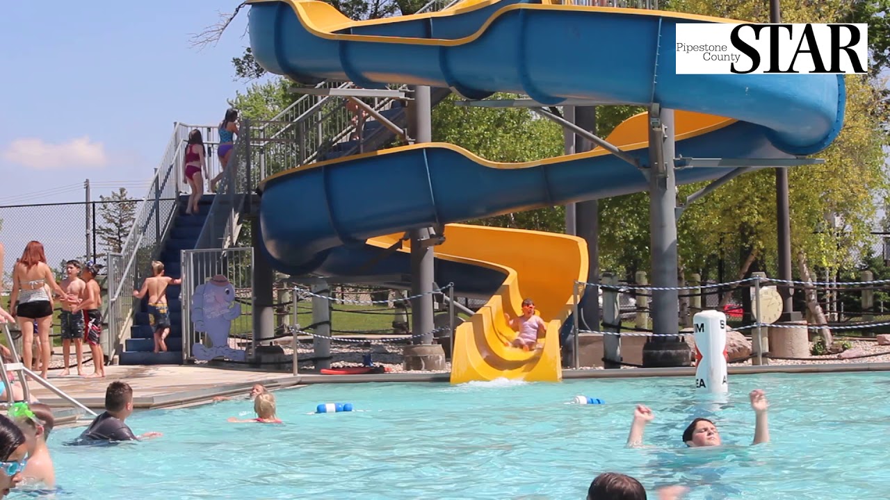 Pipestone Family Aquatic Center opening June 2019 - YouTube