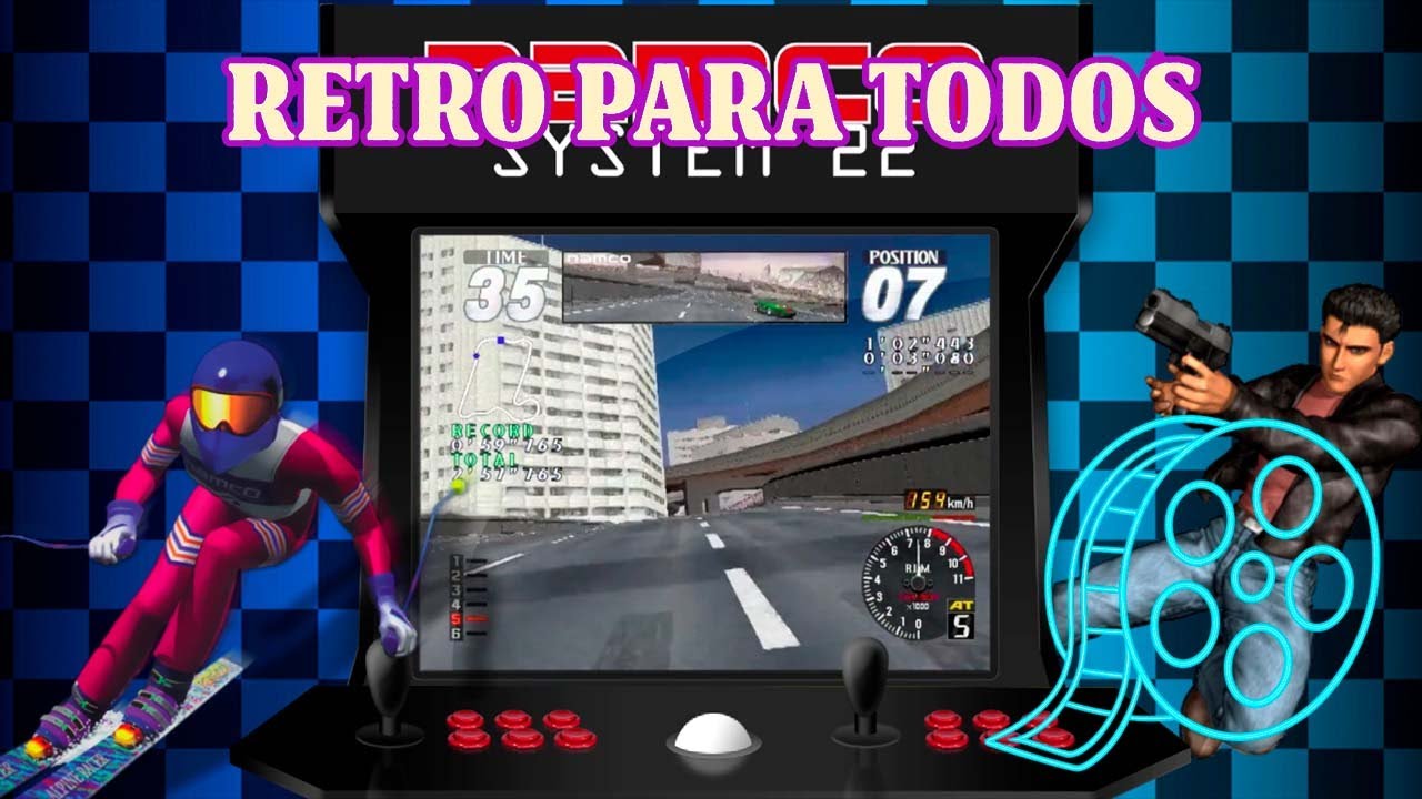 Namco System 22 Retro para todos presenta: Cinemática de inicio 🎬 - YouTube