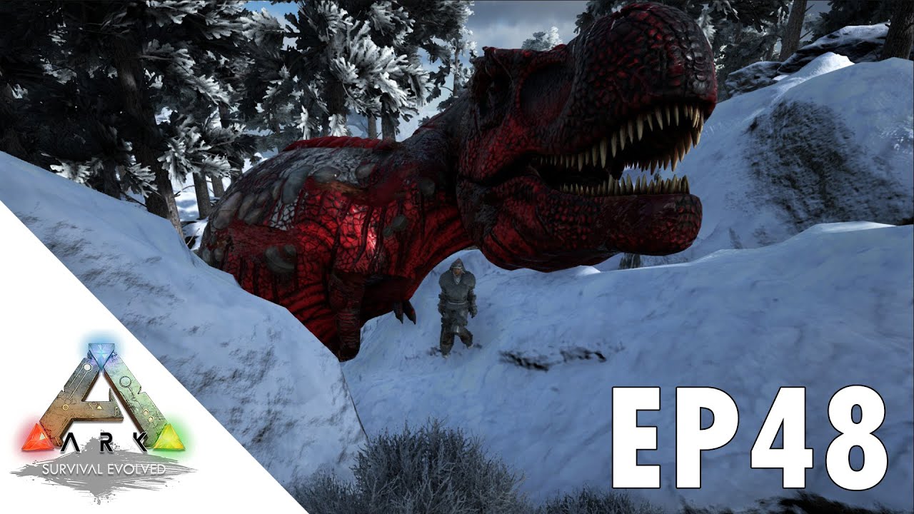 ARK Survival Evolved S1Ep48 War with the Alphas!! - YouTube