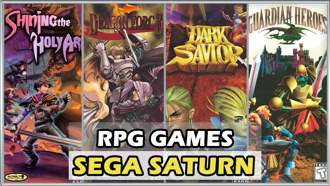 TOP 35 BEST RPG GAMES ON SEGA SATURN || SEGA SATURN GAMES - YouTube