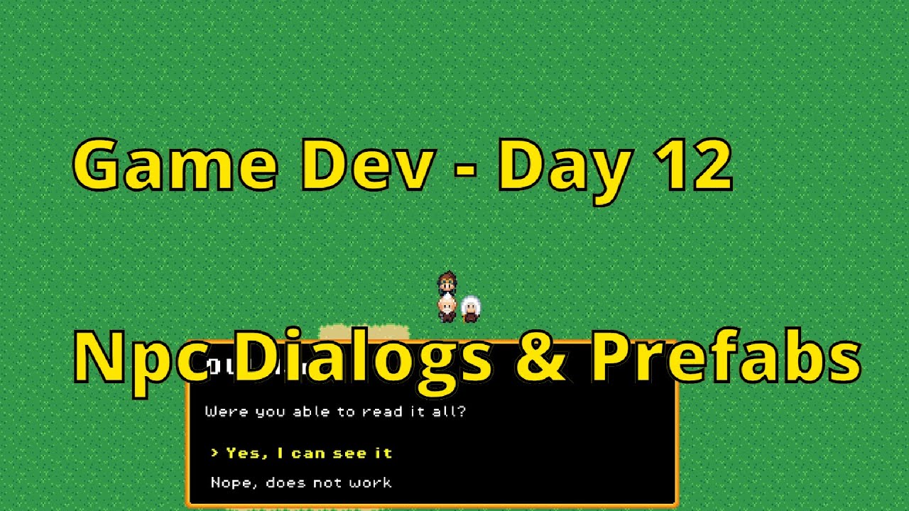 Day 12 of making my own game - YouTube