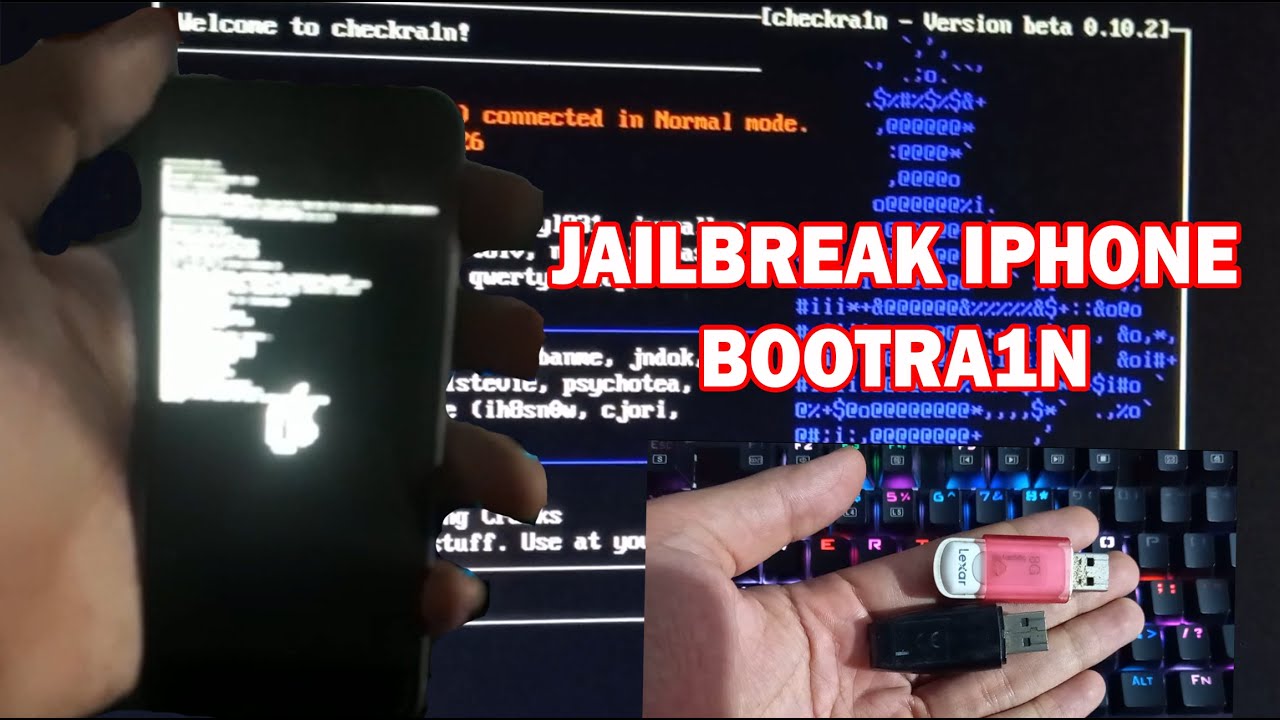 New Jailbreak iPhone in Windows With Bootra1n - YouTube