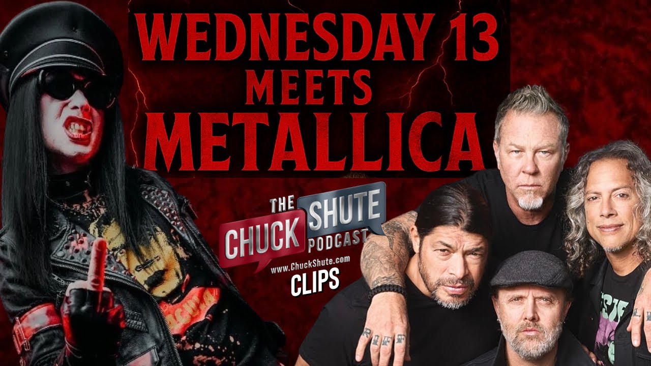 Metallica Meets Wednesday 13! | Chuck Shute - YouTube