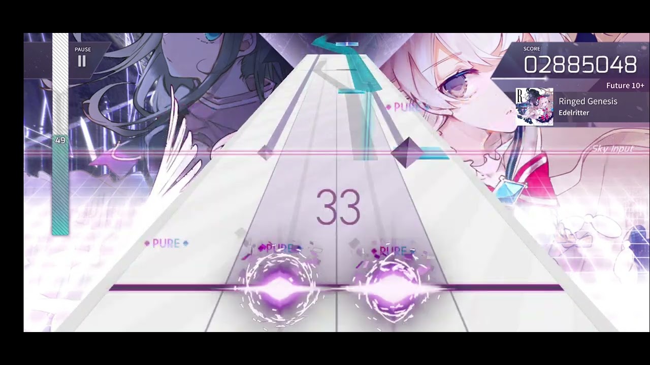 Ringed Genesis [FTR 10+] Track Complete | Arcaea - YouTube
