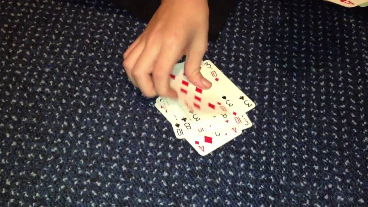 Find the four eights card trick - YouTube