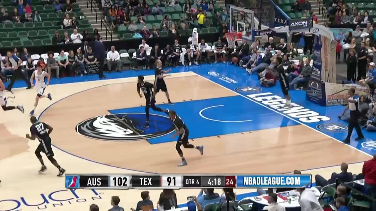 Highlights: AJ Hammons (19 points) vs. the Spurs, 1/27/2017 - YouTube
