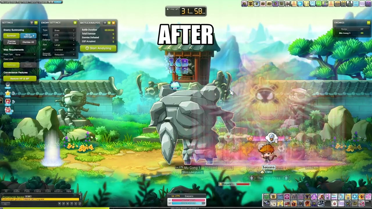 MapleStory DESTINY Cannon Master Before/After DMG Comparison - YouTube