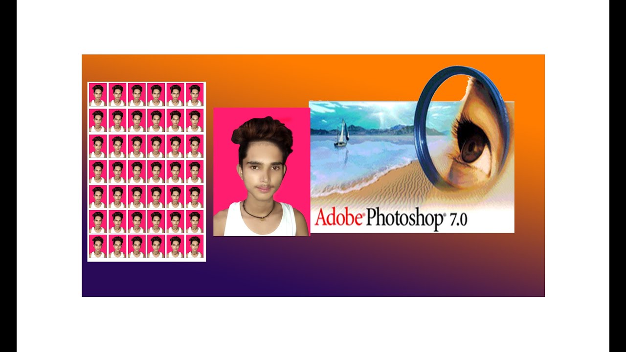 How to Make Passport size photo in Photoshop || PP size Photo in ...